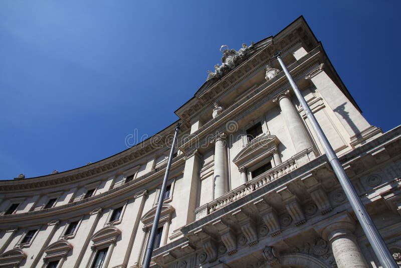Piazza Della Repubblica, Rome Stock Photo - Image of italian, city ...