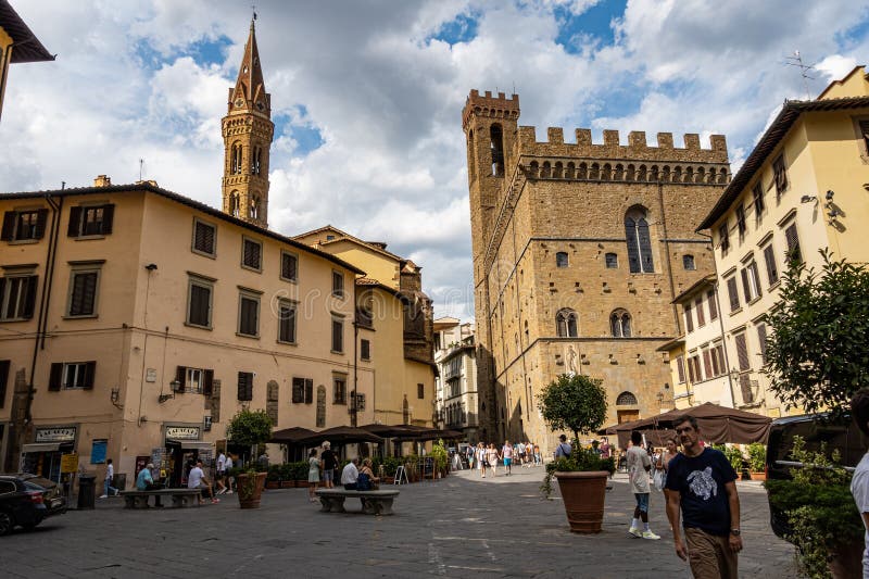 Piazza Della Signoria in Florence, Italy Editorial Photography - Image ...