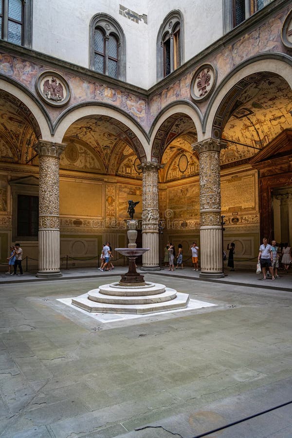 Piazza Della Signoria in Florence, Italy Editorial Stock Image - Image ...