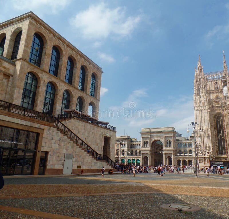 Piazza Duomo editorial image. Image of duomo, piazza - 174409220