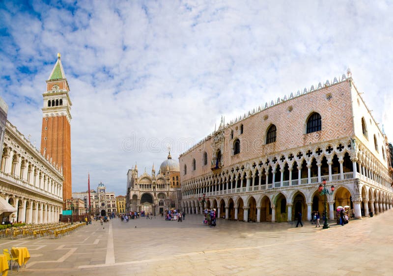 Piazza San Marco stock image. Image of basilica, attraction - 19199297
