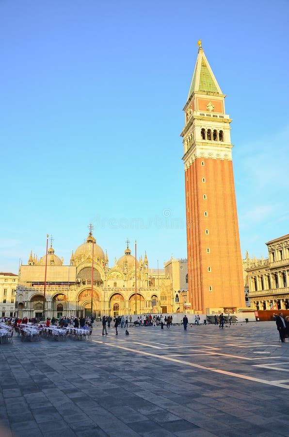 Piazza San Marco editorial stock photo. Image of outdoor - 26984878