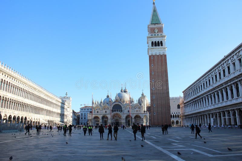 Piazza San Marco in Venice, Italy Editorial Image - Image of italy ...