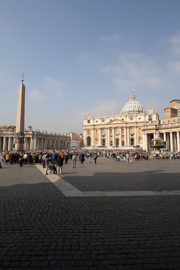 Piazza San Pietro (St Peter S Square) Editorial Photography - Image of ...