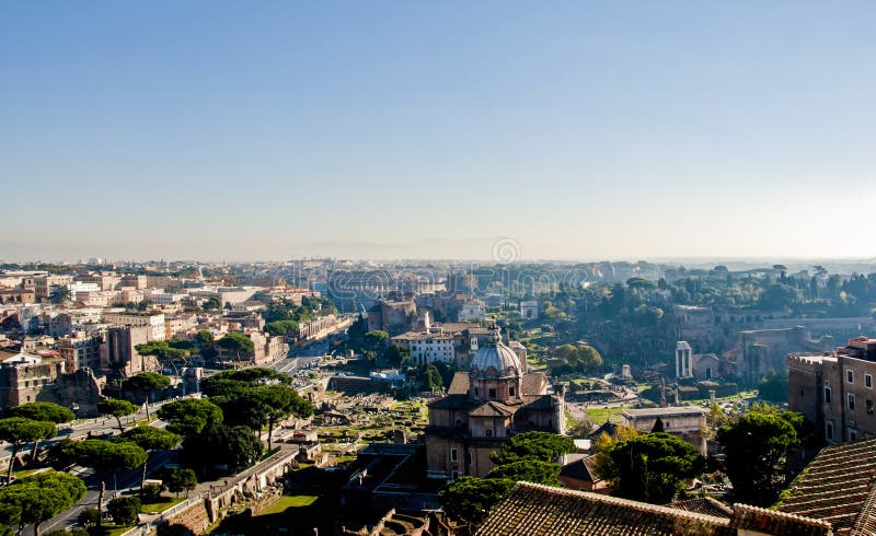 Piazza Venezia in Rome editorial image. Image of landmark - 52223435