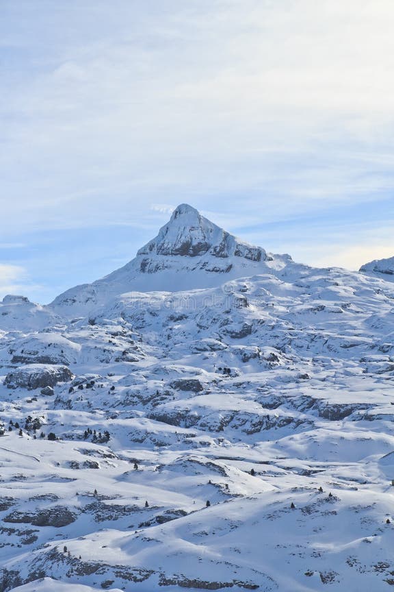 Pic d Anie stock photo. Image of blue, mountain, arette - 22737140