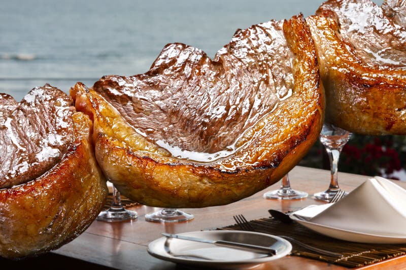 Picanha, Traditional Brazilian Beef Cut Stock Photo - Image of cook ...