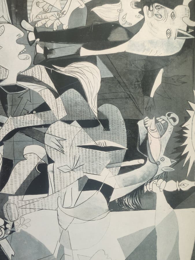 Picasso guernica redaktionelles stockfoto. Bild von mosaik - 262716353