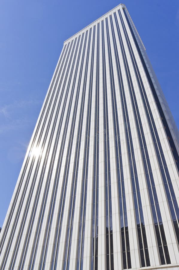 Picasso Tower. Madrid, Spain Stock Image - Image of currency, building ...