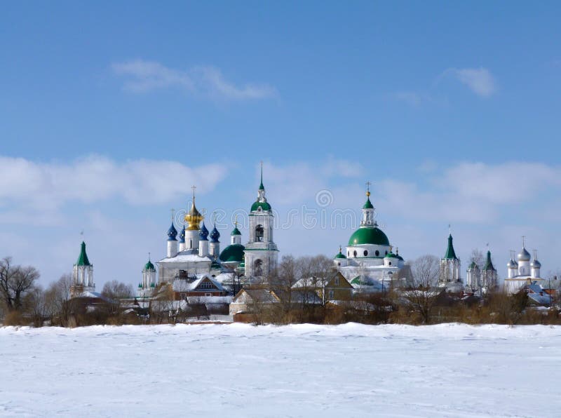 Città Russa Kyakhta Sul Confine Con La Mongolia Immagine Stock ...