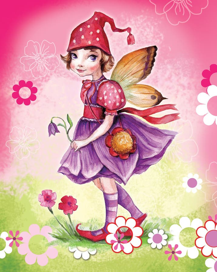 Due eleganti ragazze elfe illustrazione di stock. Illustrazione di ...