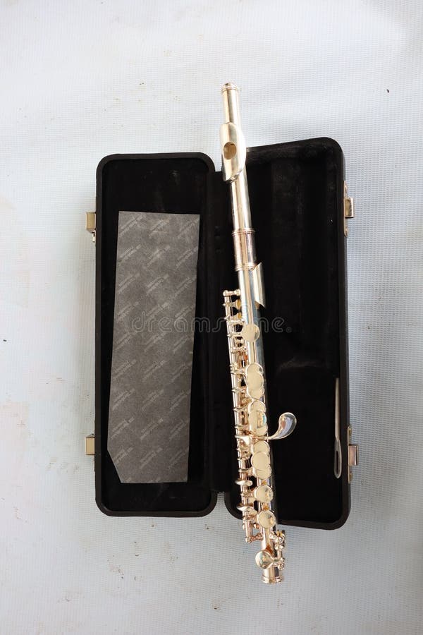 Piccolo Blowing Instrument, Smaller Than Flute Stock Image - Image of ...
