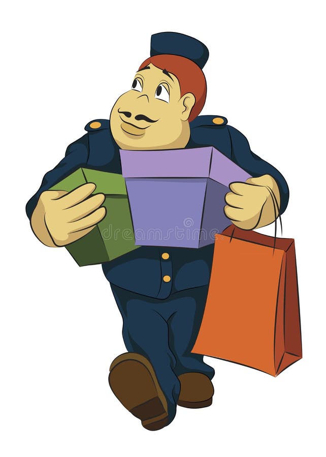 De Grappige Piccolo Nodigt U Uit Om Te Komen Vector Illustratie ...