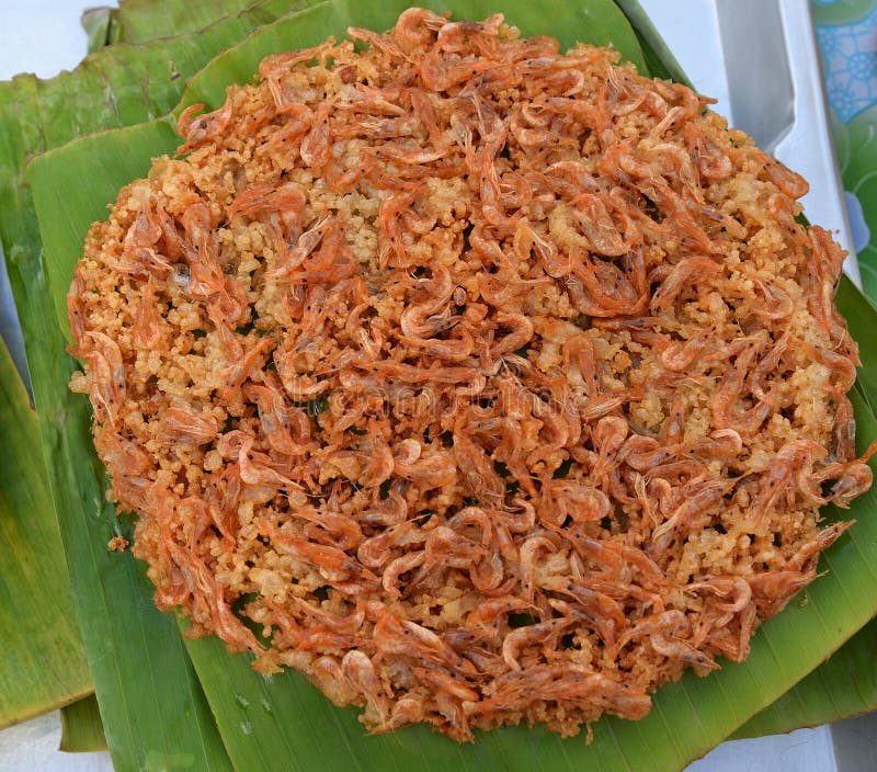 Piccolo gambero fritto immagine stock. Immagine di croccante - 55209967