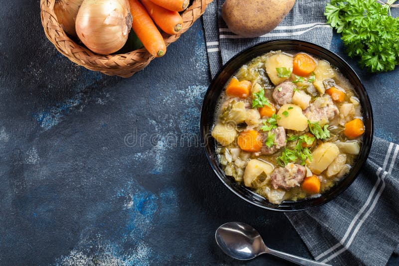 Pichelsteiner, German Stew that Contains Meat Stock Image - Image of ...