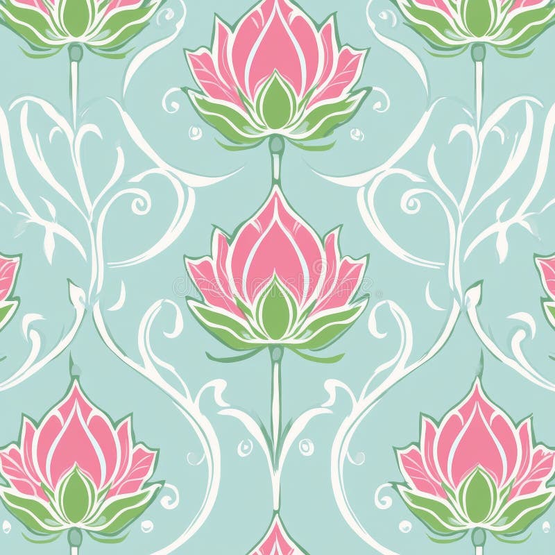 Pichwai Lotus Vector Stock Photos - Free & Royalty-Free Stock Photos ...