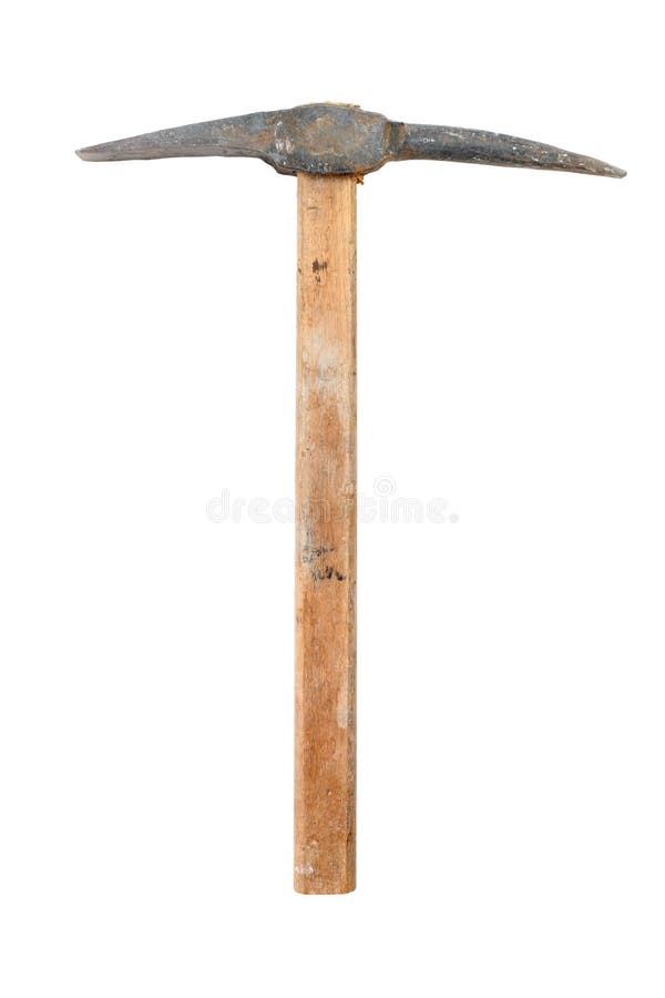 Pick axe stock image. Image of isolated, small, antique - 3705017
