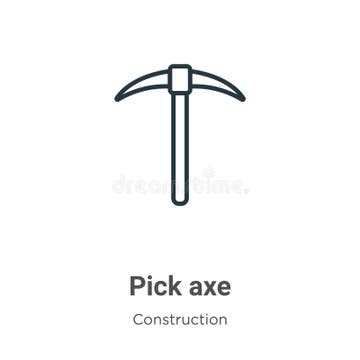 Pick Axe Outline Stock Illustrations – 3,288 Pick Axe Outline Stock ...