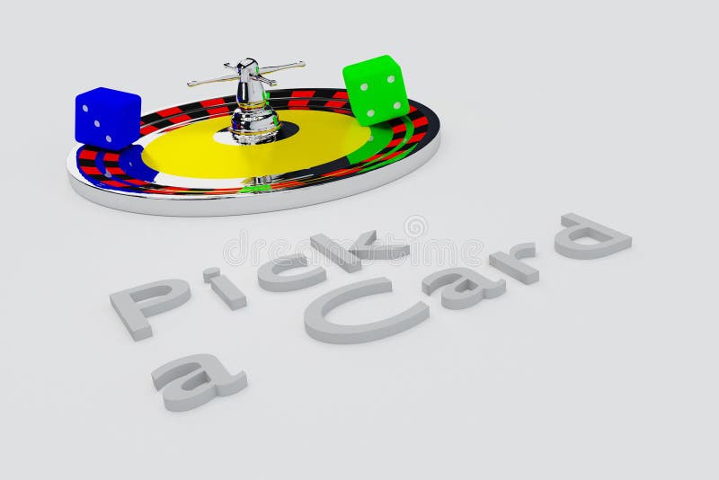 Pick a Card concept stock illustration. Illustration of message - 92159144