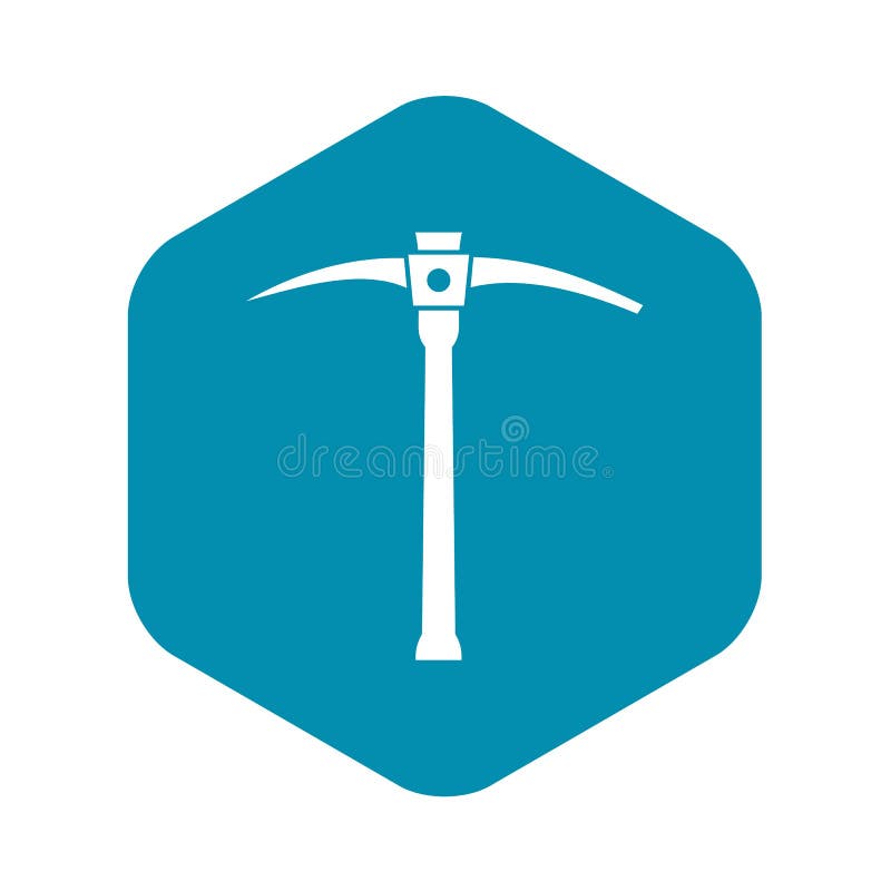 Pick icon, simple style stock vector. Illustration of isolated - 153685274