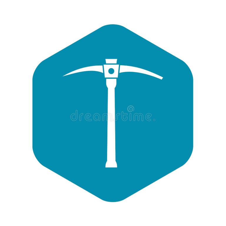 Pick icon, simple style stock vector. Illustration of isolated - 153685274