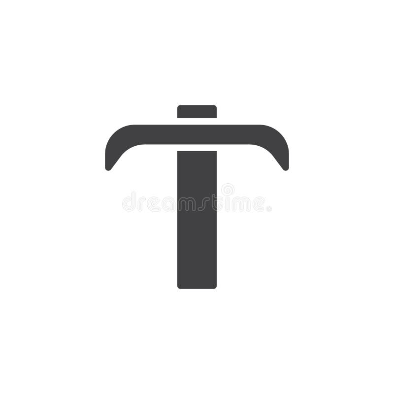 Pick icon vector stock vector. Illustration of filled - 109323431