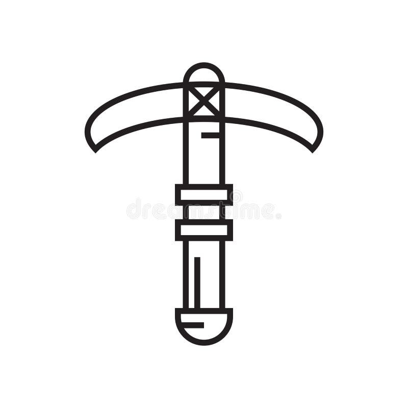 Pick Icon Vector Sign And Symbol Isolated On White Background Stock ...