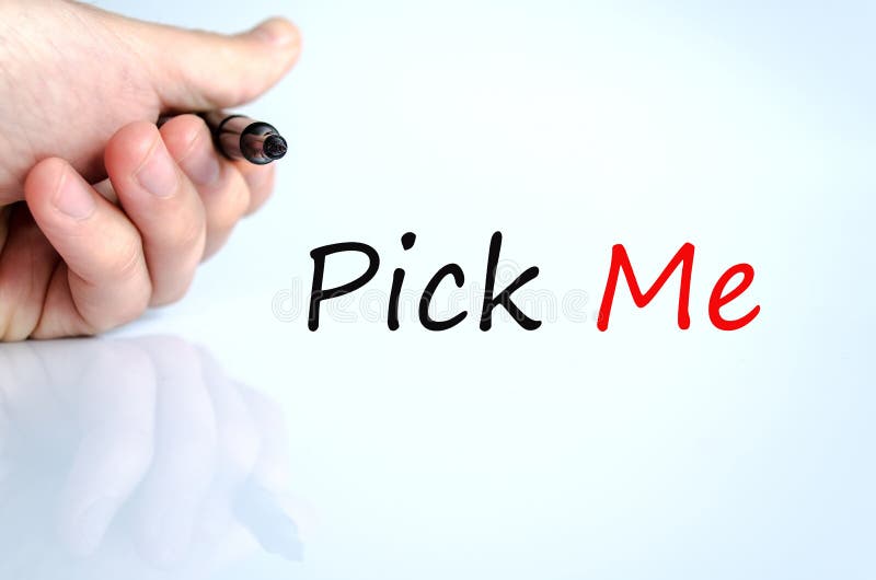 Pick Me Concept stock image. Image of hire, agency, plan - 90442445