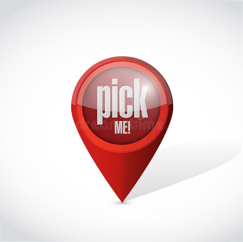 Pick Me Pointer Illustration Stock Illustration - Illustration of ...