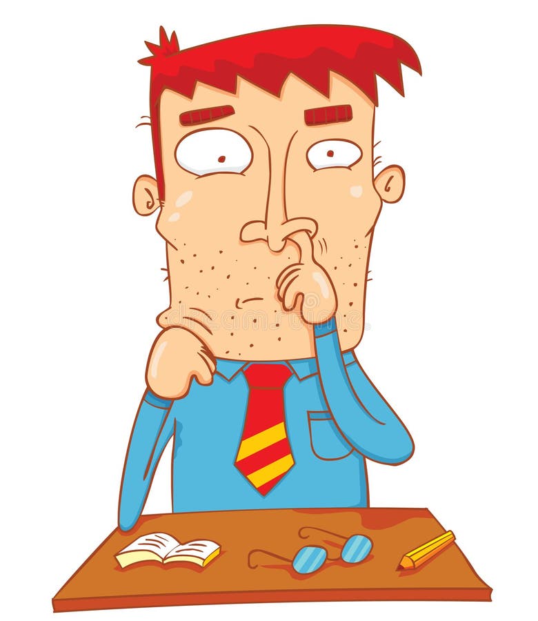 Kid Picking Nose Cartoon