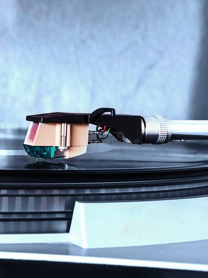 Pick-up Arm of a Record Player Stock Photo - Image of discotheque ...