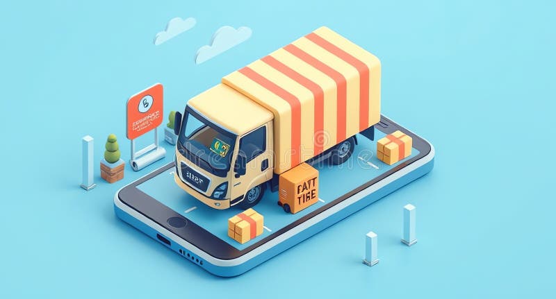 Pick Up Mobile Logos Industries Stock Image - Image of industries ...