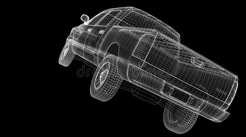Pick up truck stock image. Image of body, pick, structure - 44354375