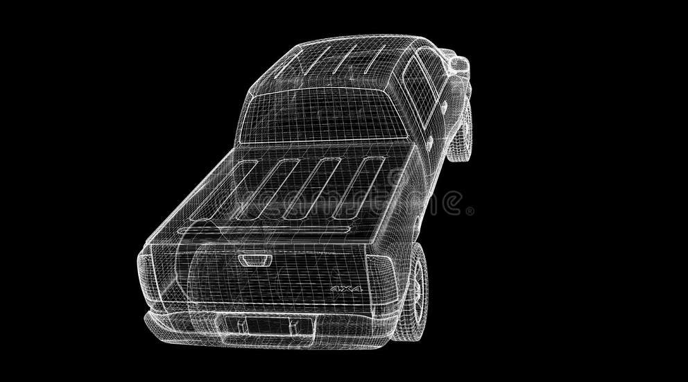 Pick up truck stock photo. Image of cars, objects, pick - 44354444