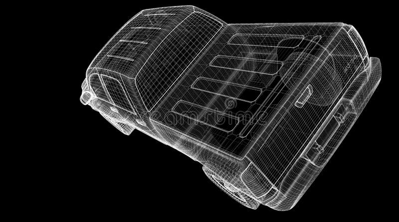 Pick up truck stock photo. Image of isolated, concepts - 44354614