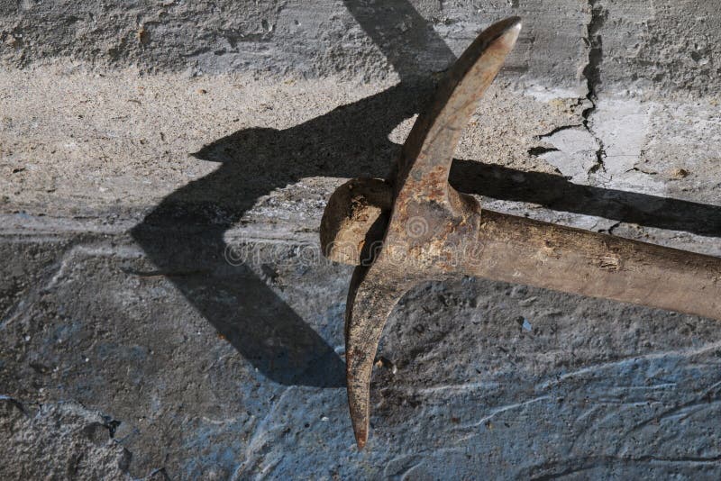 Pickax stock photo. Image of traditional, handgrip, vintage - 58035074