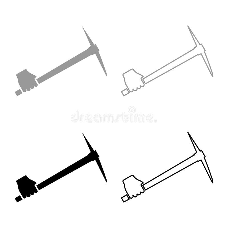 Mattock Digging Stock Illustrations – 202 Mattock Digging Stock ...