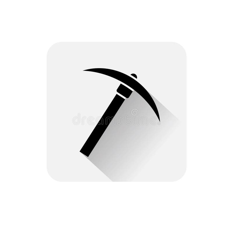 Pickaxe Icon Bitcoin Mining Web Money Digital Currency Logo Concept ... Pickaxe Icon Bitcoin Mining Web Money Digital Currency Logo Concept ...
