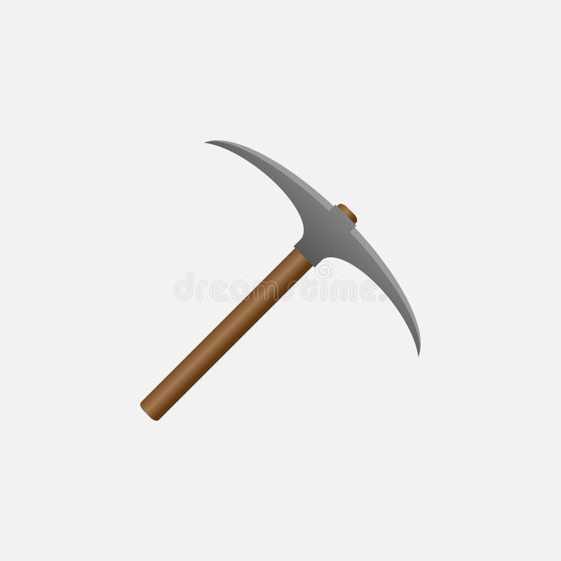 Pickaxe Cartoon Isolated Stock Illustrations – 1,455 Pickaxe Cartoon ...