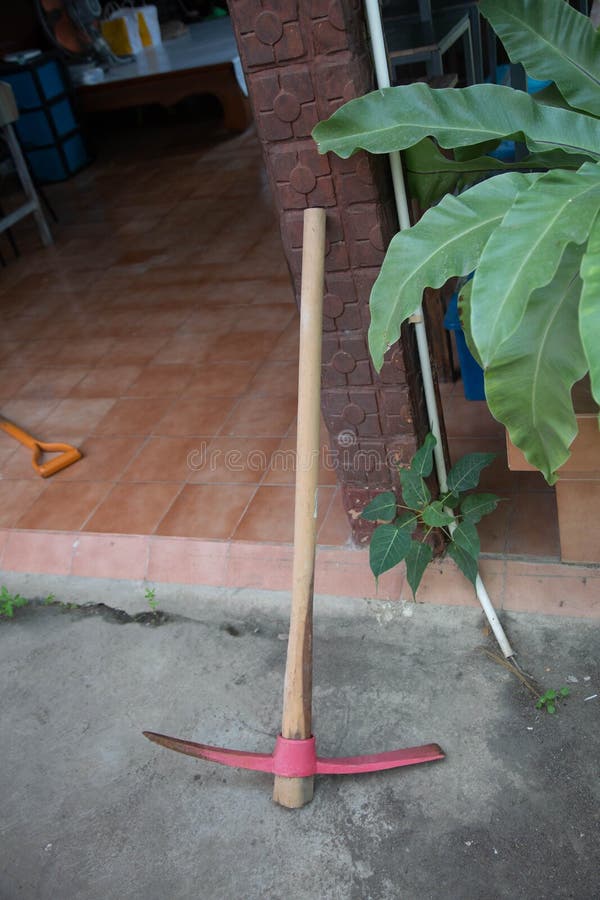 Pickaxe for Ore Extraction on a White Background Stock Photo - Image of ...