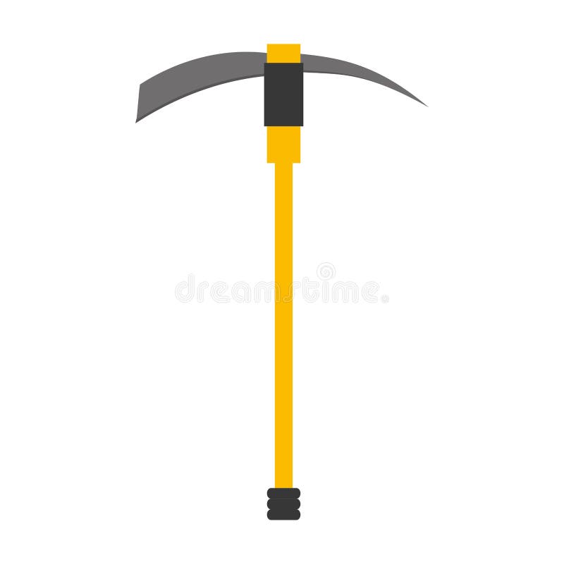 Pickaxe Tool Mining Extraction Stock Illustration - Illustration of ...