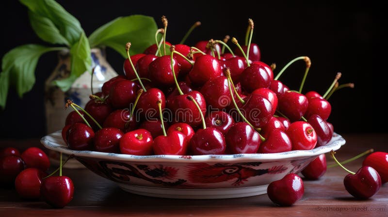 Picked ruby red stock illustration. Illustration of crimson - 369277172