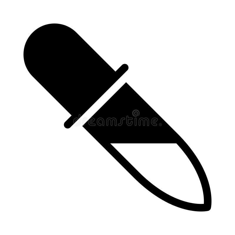 Picker Vector Glyph Flat Icon Stock Vector - Illustration of picker ...