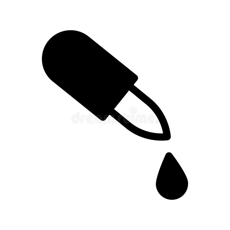 Picker Vector Glyph Color Icon Stock Vector - Illustration of science ...