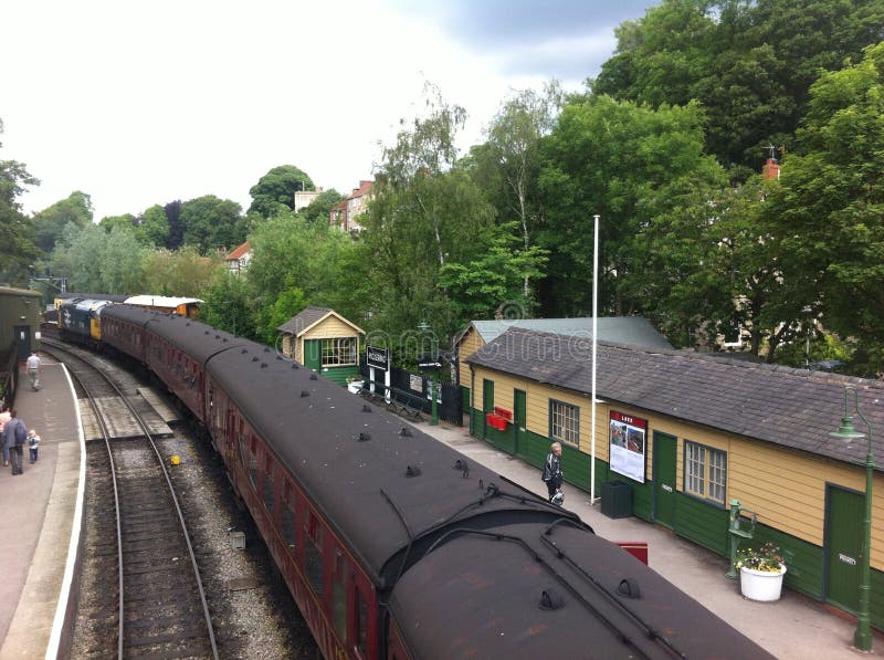 Pickering train station editorial image. Image of pickering - 115290310