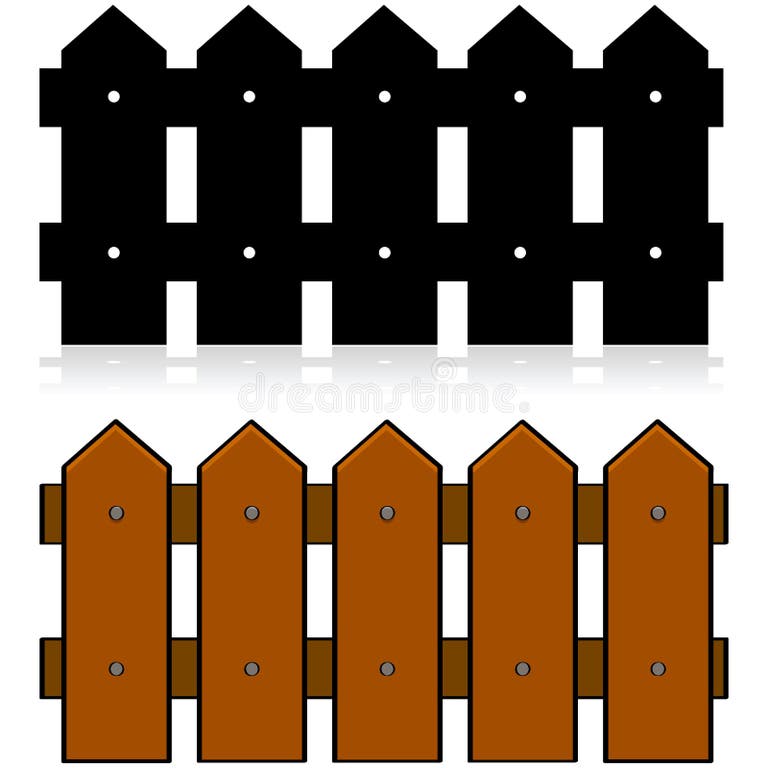 Cartoon Picket Fence Stock Illustrations – 1,965 Cartoon Picket Fence ...