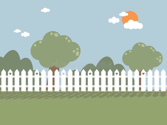 Cartoon Picket Fence Stock Illustrations – 2,554 Cartoon Picket Fence ...