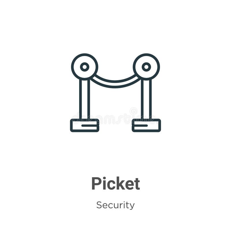 Picket Outline Stock Illustrations – 2,705 Picket Outline Stock ...