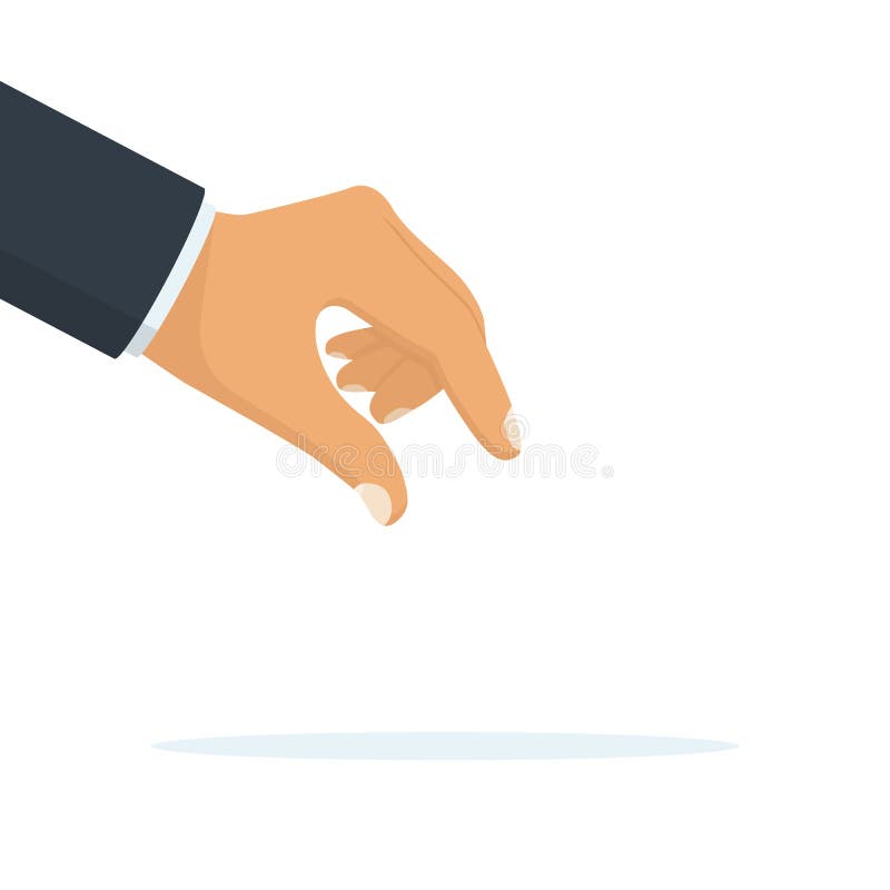 Picking hand. vector stock vector. Illustration of grab - 98565980