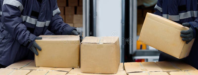 Freight Goods and Cold Storage Warehouse Business Stock Image - Image ...